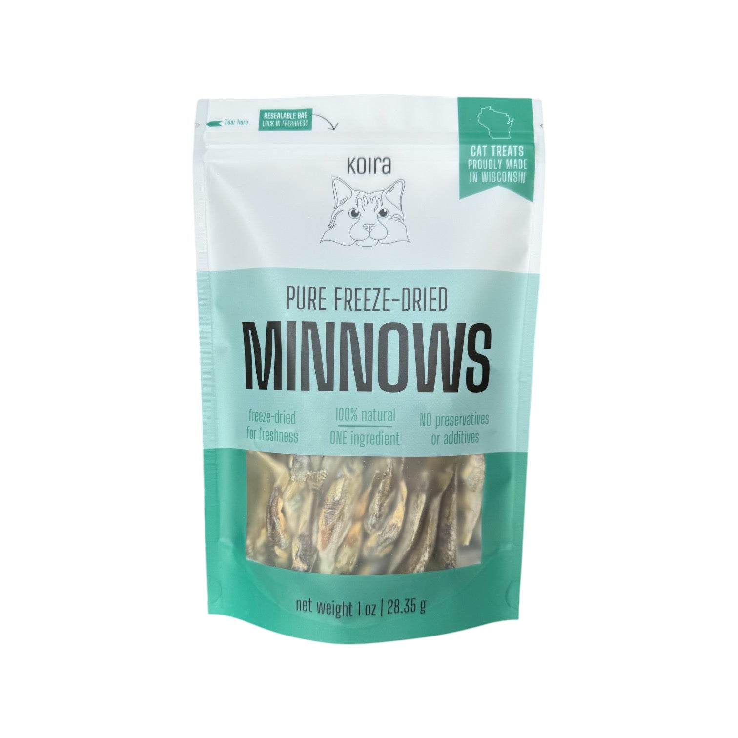 Freeze-Dried Minnows Protein-Packed Cat Treats – Koira